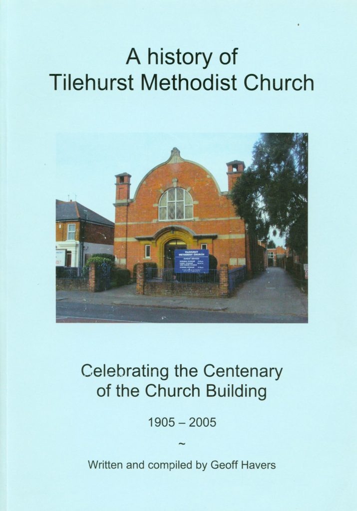A History of Tilehurst Methodist Church - Berkshire Family History Society