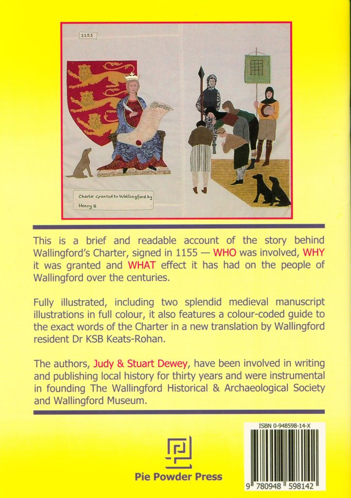 Wallingford - 1155 & All That! - Berkshire Family History Society