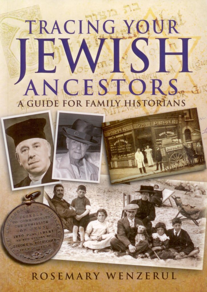 Tracing your Jewish Ancestors, A guide for Family Historians ...