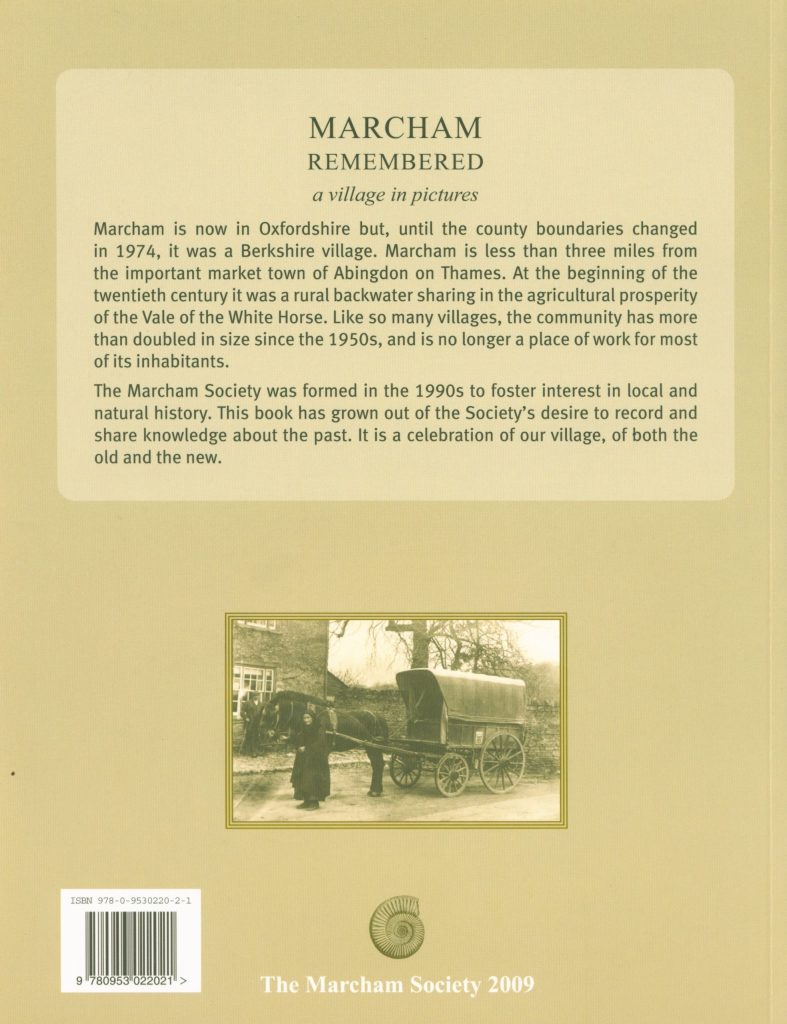 Marcham Remembered, a village in pictures – Berkshire Family History ...