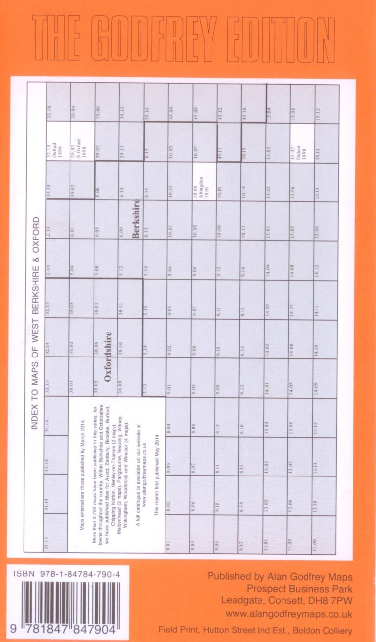 Didcot, Old Ordnance Survey Map, 1898 - Berkshire Family History Society