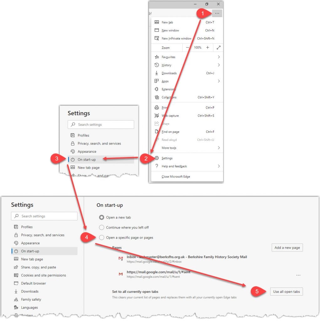 Start Gmail when your browser starts - Berkshire Family History Society