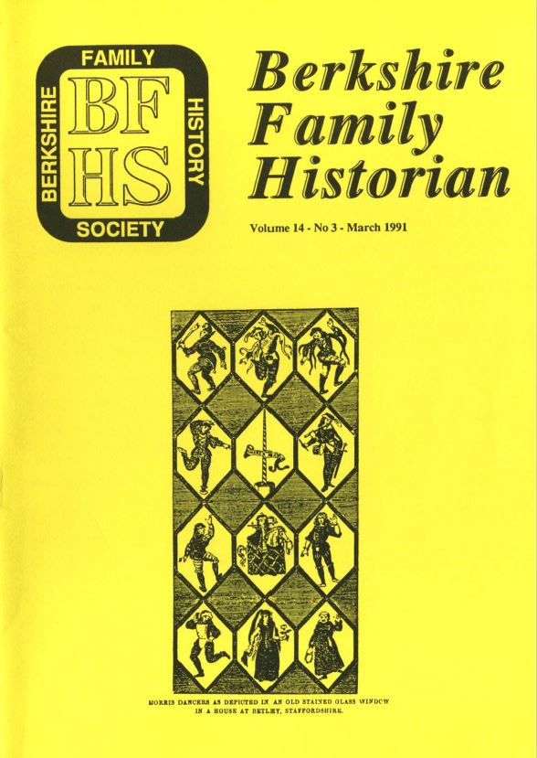 March 1991 - Berkshire Family History Society
